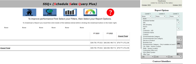 Tools to Analyze GSA Schedule Sales
