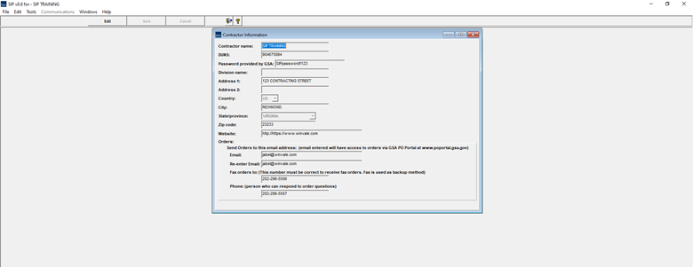 Schedule Input Program (SIP) Training for GSA Contractors