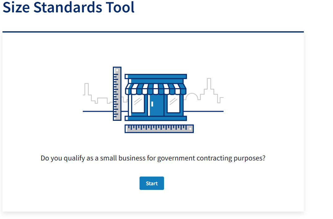 How to Use the SBA’s Size Standard Tool