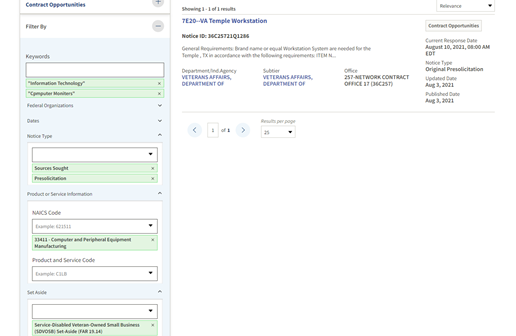 How to Find Government Contract Opportunities on SAM.gov