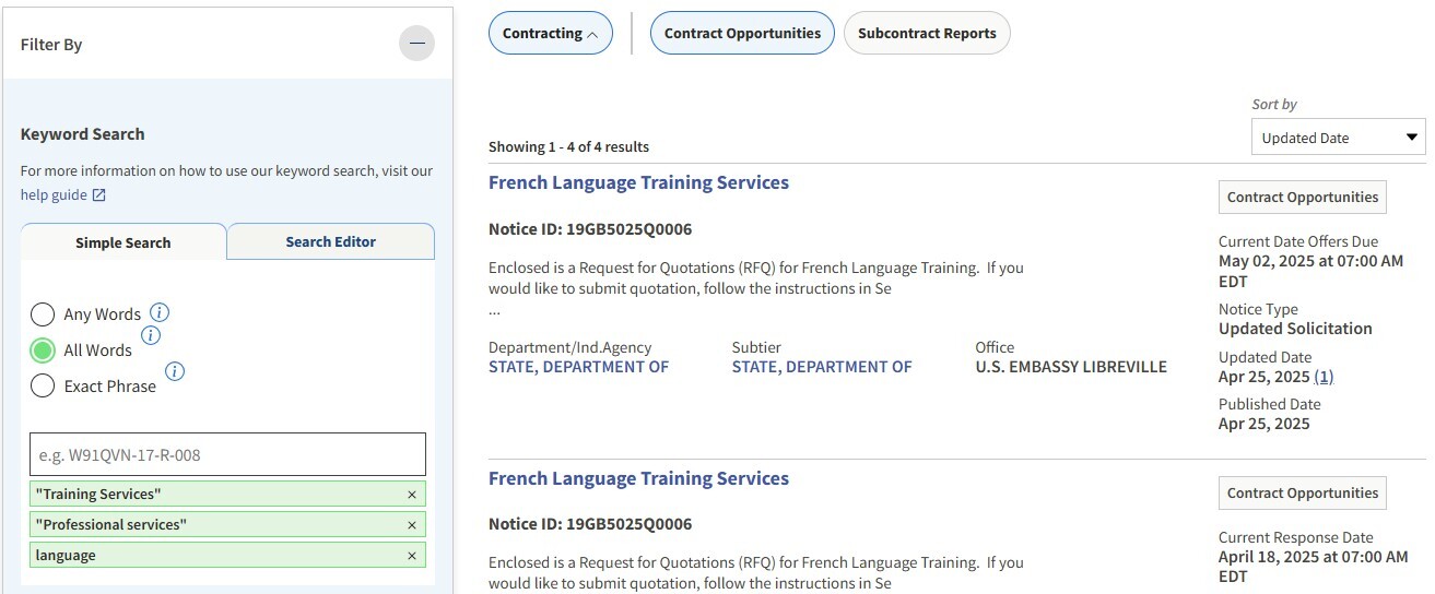 How to Find Government Contract Opportunities on SAM.gov